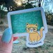 Burning Love Sticker Black Cat Water Resistant Love Me Vinyl 2x2 ...