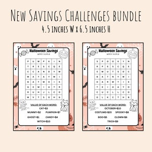 Saving Bundle Word Search and I Spy Fall and Winter Savings - Etsy