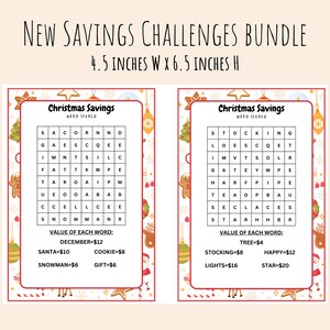Saving Bundle Word Search and I Spy Fall and Winter Savings - Etsy