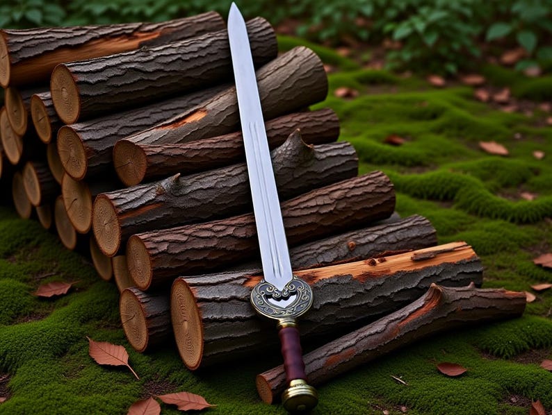 Hand-forged Medieval King’s Sword Replica | Stainless Steel Fantasy ...