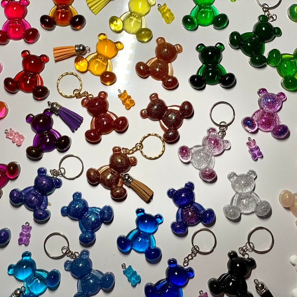 Bear Keychain - Etsy