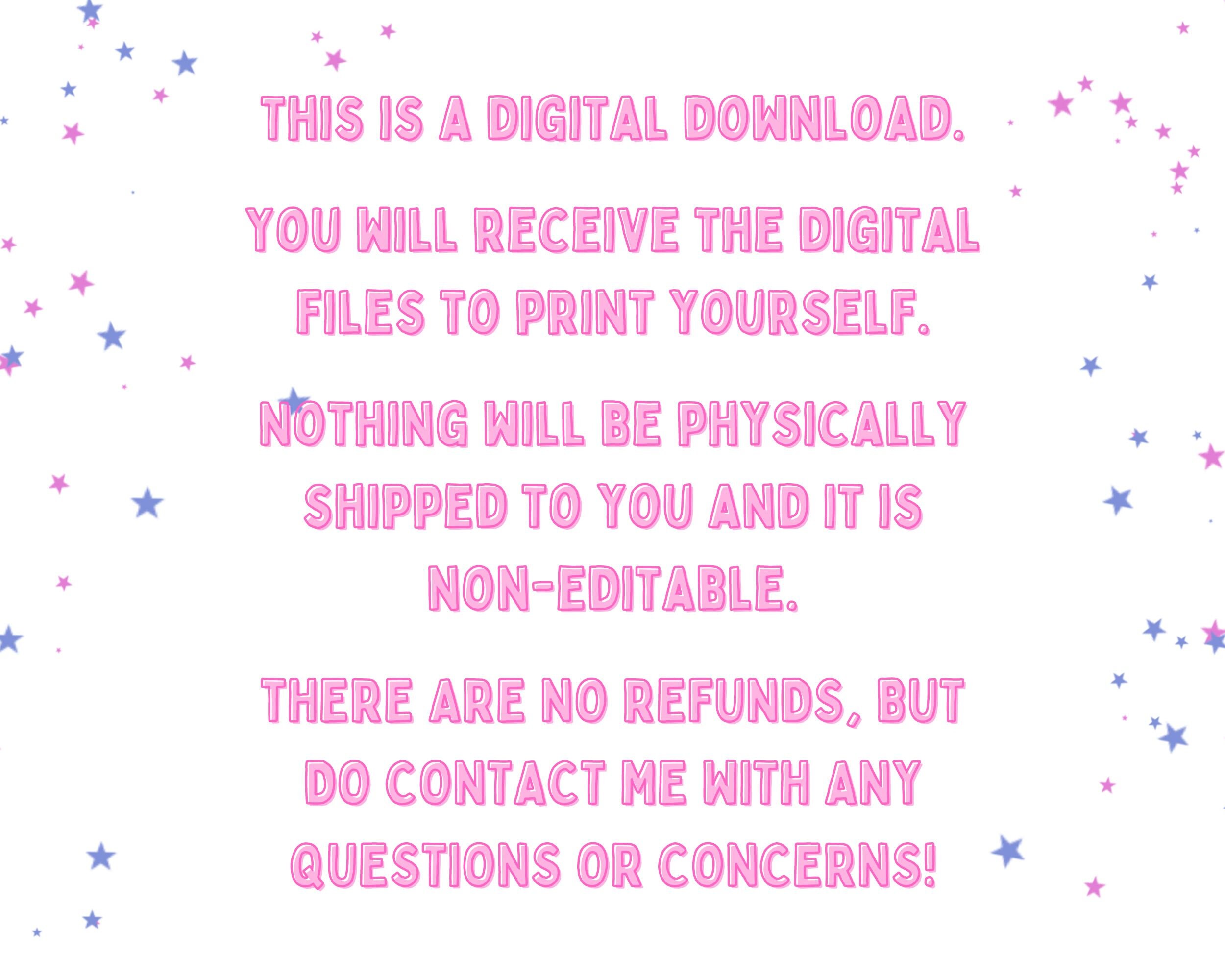 Printable Christmas Wish List Digital Instant Download - Etsy