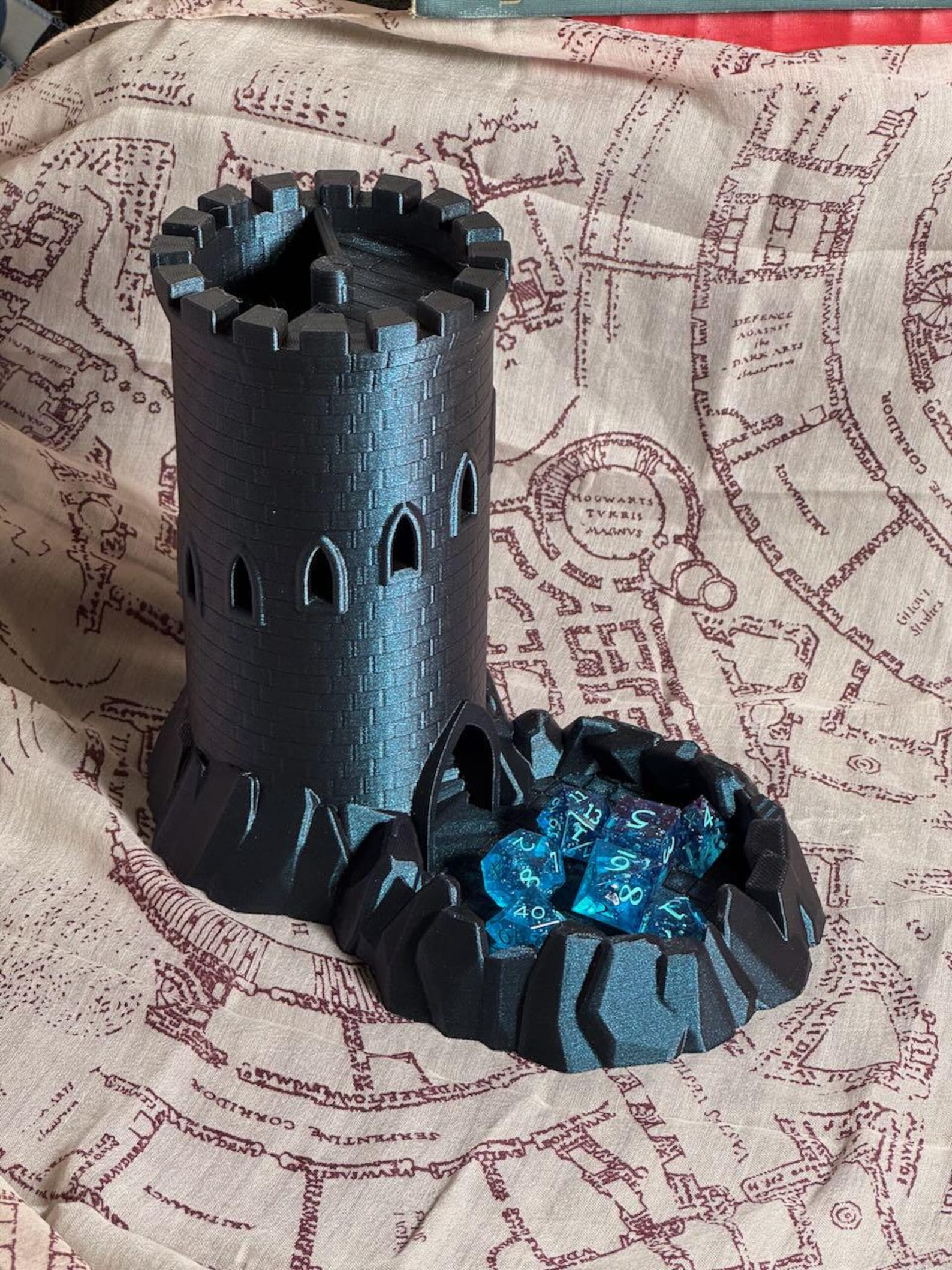 Medieval Castle Dice Tower - Etsy