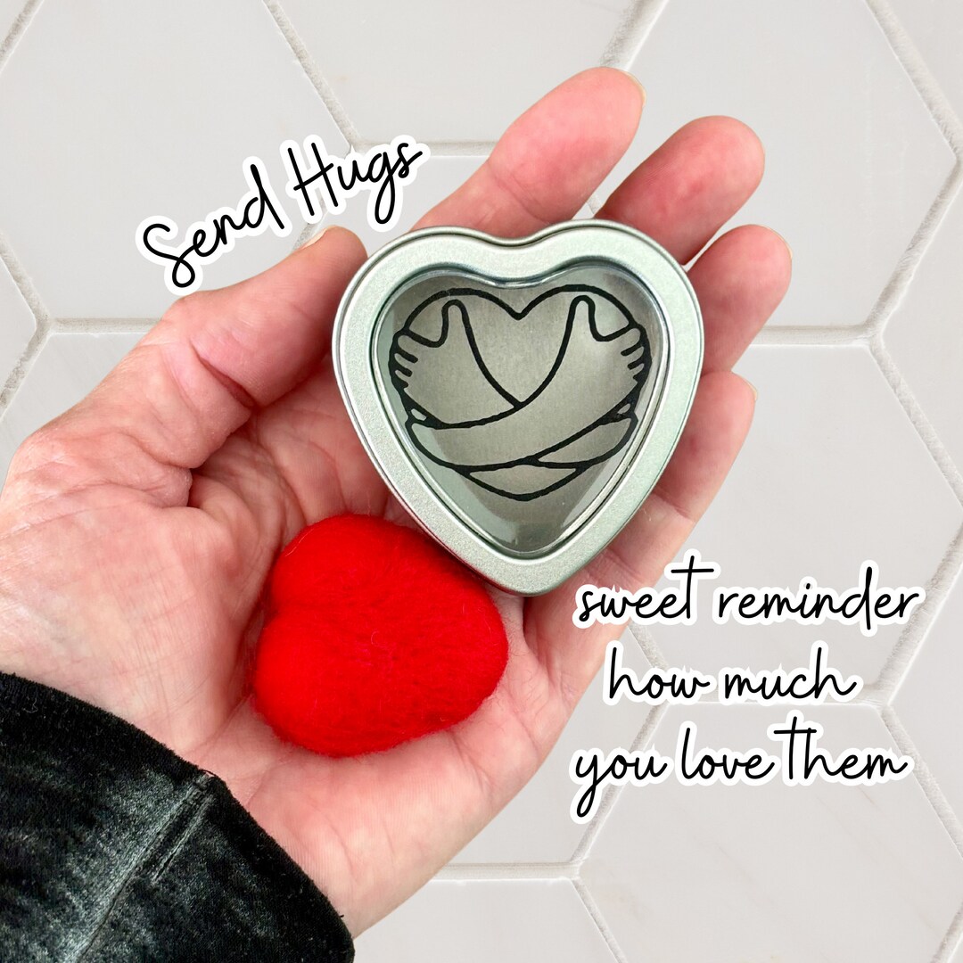 A Little Hug Sending a Heart Gift Box I Believe in You Hug in a Box ...