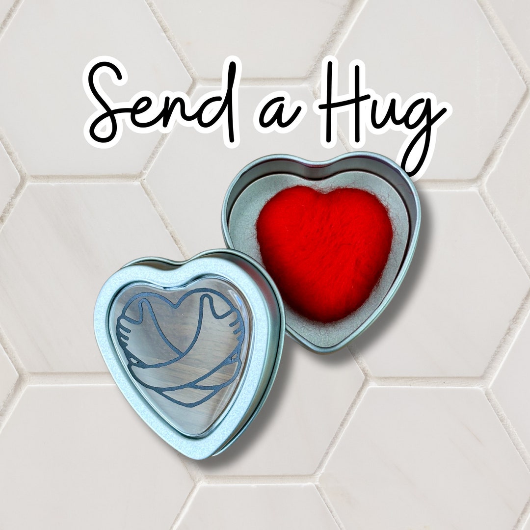 Sending Hugs Gift Box Hug in a Box Miss You Gift Ideas I Believe in You ...