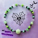 Halloween Jack-o-lantern Kandi Beaded Necklaces Goth Emo Kidcore Spooky ...