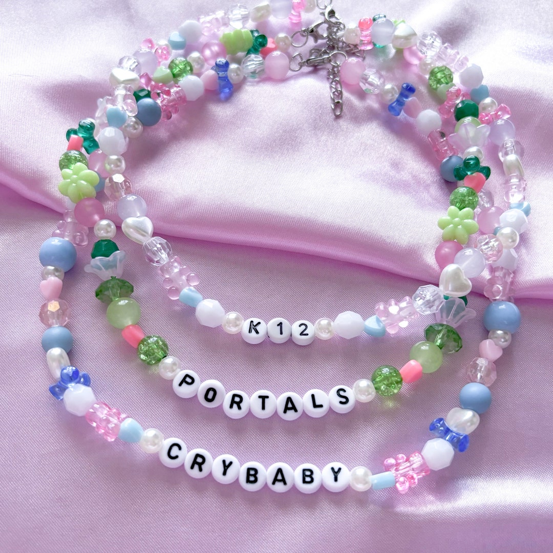 Music Artist Mel Fairy Creepy Concert Beaded Necklaces Kandi Album ...