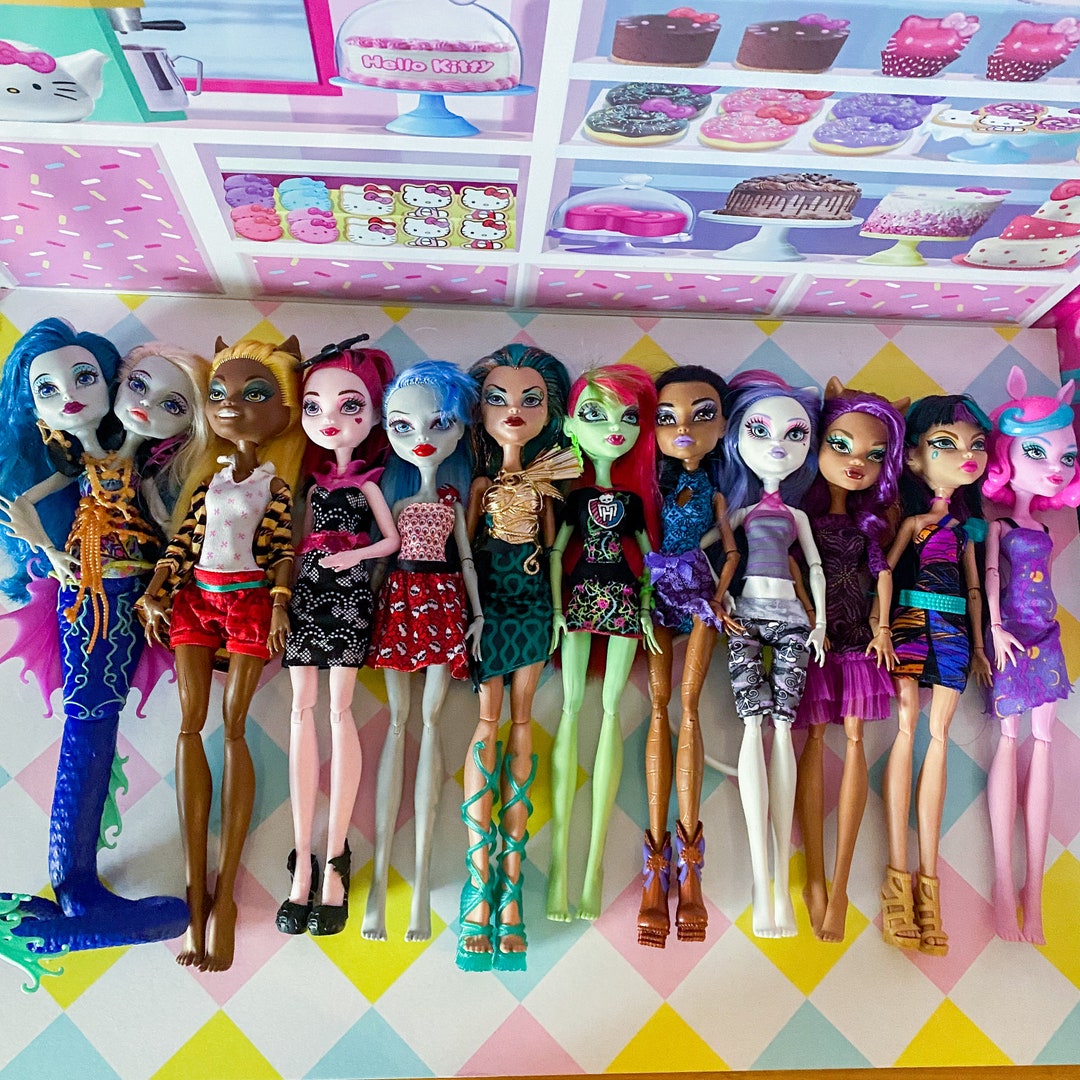 Monster Girl Dolls Fashion Dolls Collectors Custom OOAK Goth Early ...