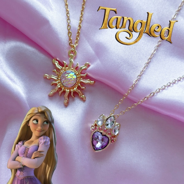 Tangled Sun Necklace - Etsy