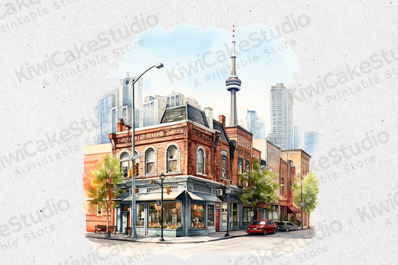 10 imágenes prediseñadas de Toronto Canadá Ontario, 10 JPG de alta ...