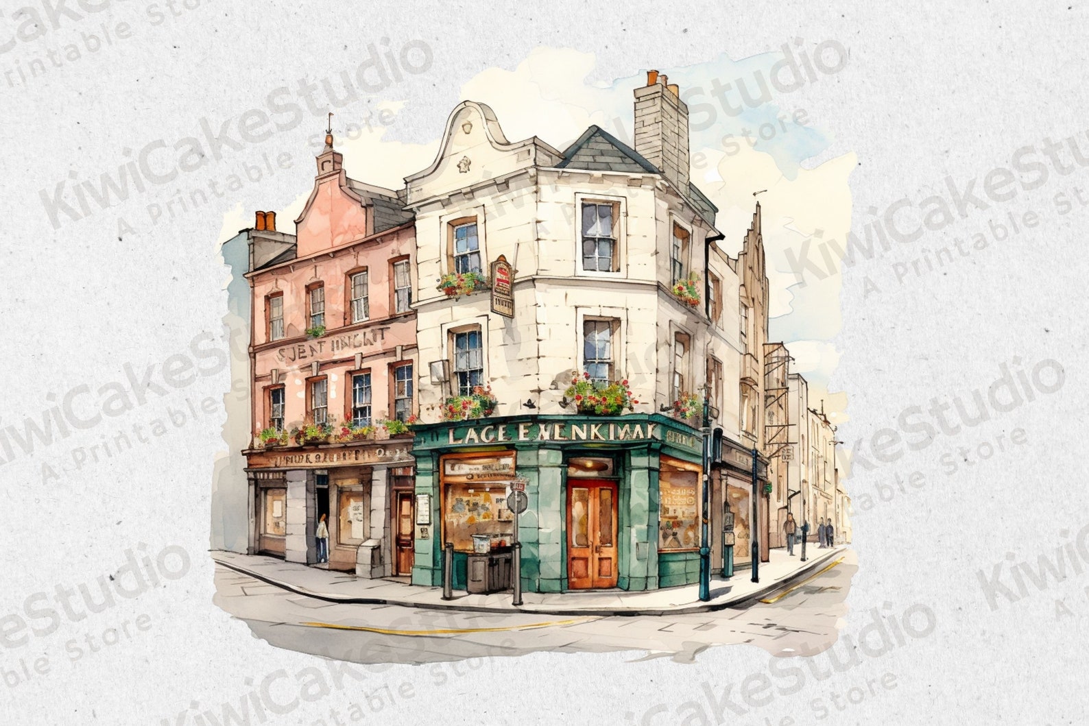 Limerick Ireland Clipart,10 High Quality Jpgs, Commercial Use, Instant ...
