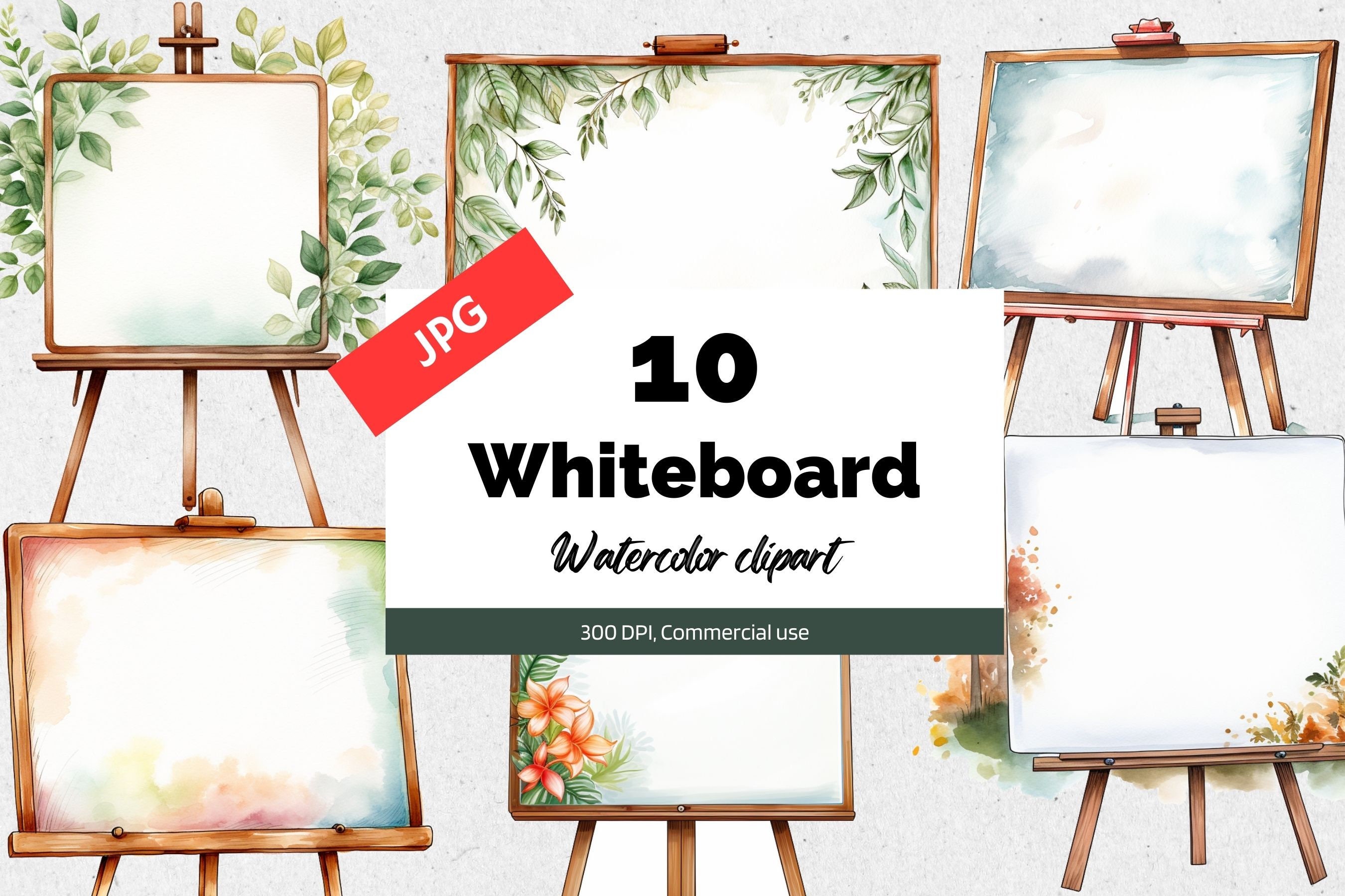 Whiteboard Easel Clipart