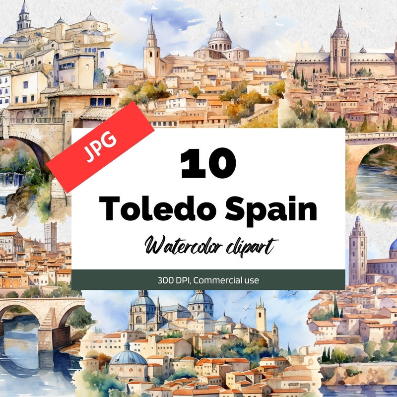 Toledo Spain - Etsy UK