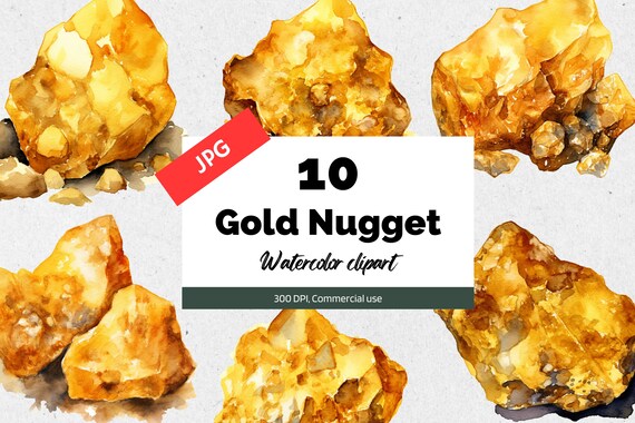 Gold Nugget Clipart