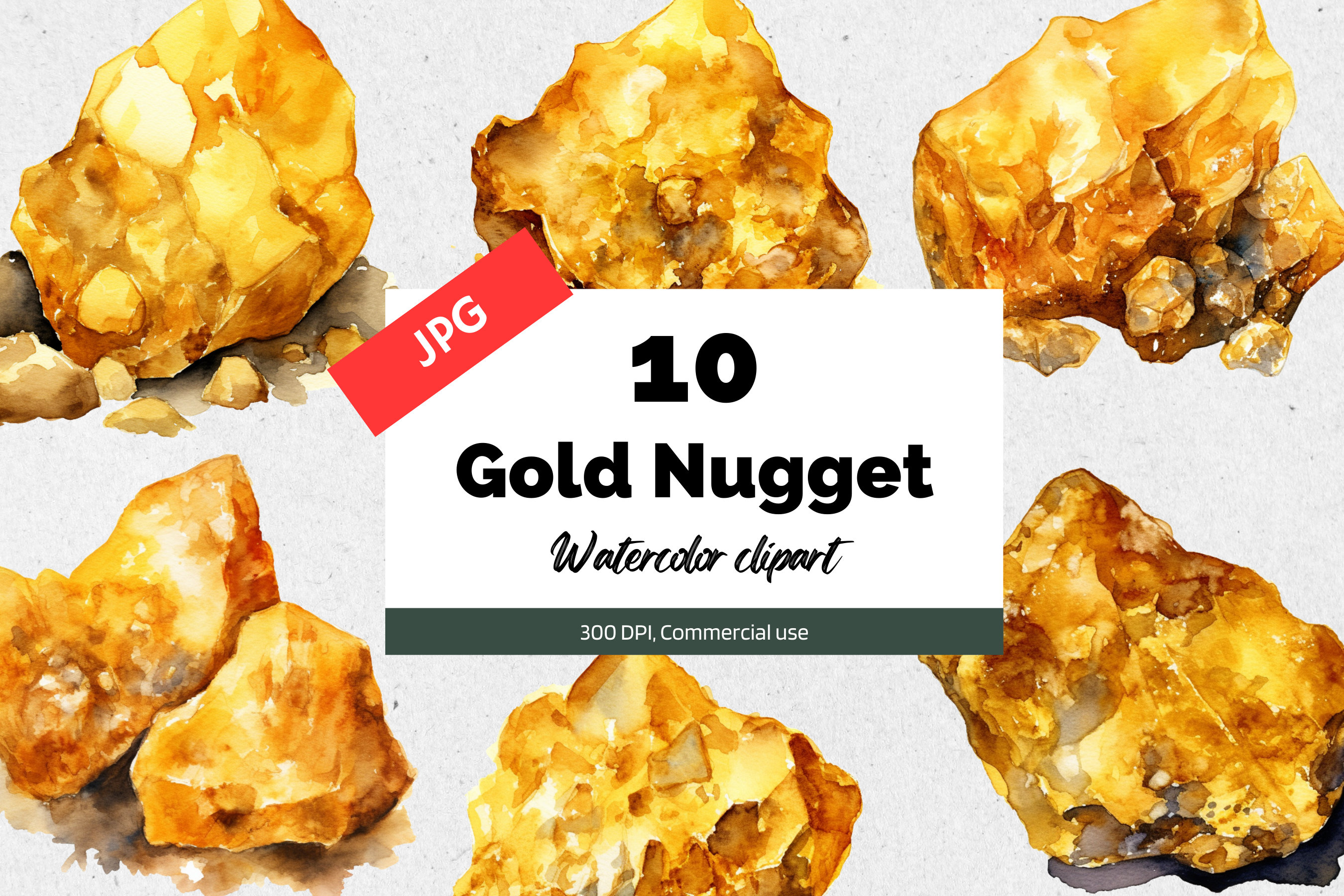 Gold Nugget Clipart