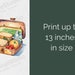 Kids' School Lunch Clipart, 10 High Quality JPG, Commercial Use ...