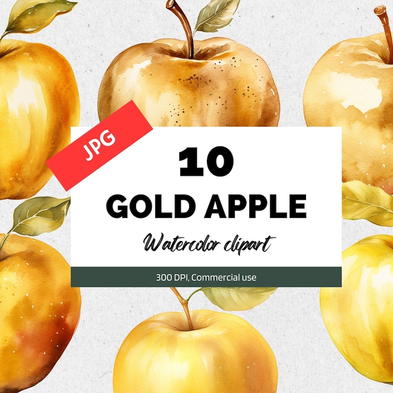 Golden Apple - Etsy