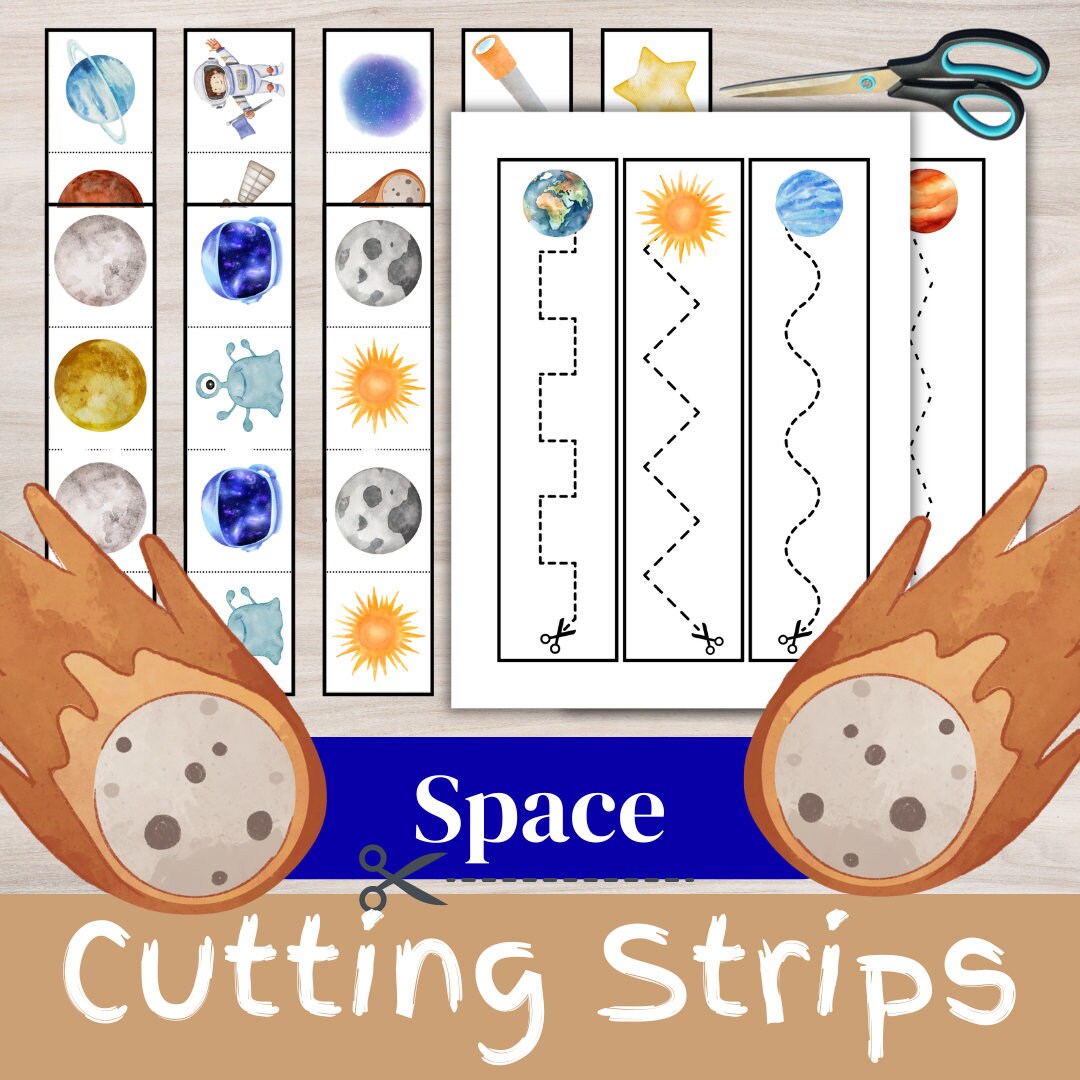 Scissor Skills Activities Printable Fine Motor Activity Preschool ...