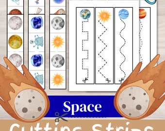 Scissor Skills Activities - Printable Fine Motor Activity - Cutting ...