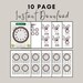 Learn to Tell Time - Kids Clock Learning Activities - Time Practice PDF ...