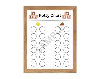 Reward Chart, Toddler Reward Chart, Reward Chart Printable, Potty ...