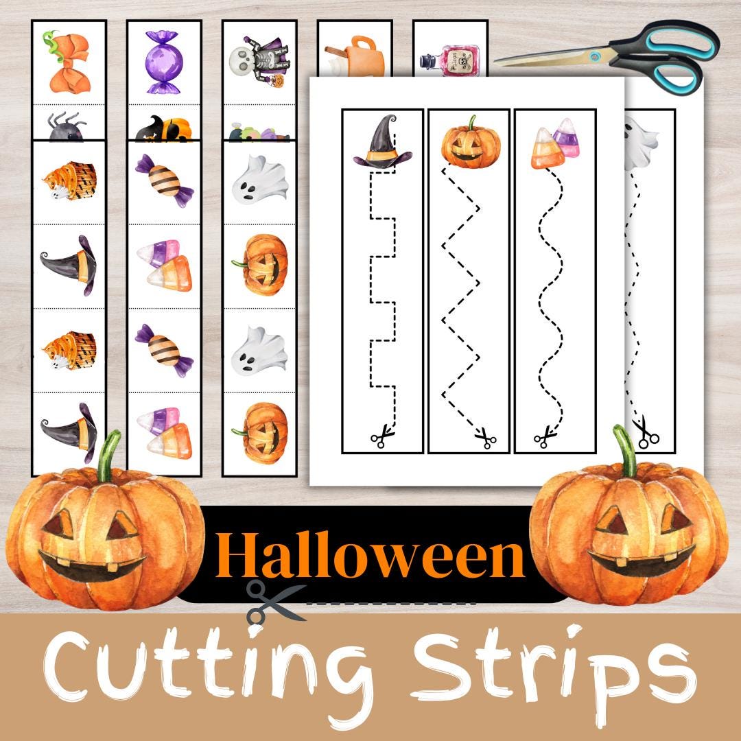 Scissor Skills Activities Printable Fine Motor Activity Preschool ...