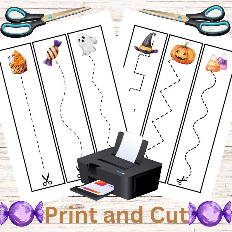 Scissor Skills Activities Printable Fine Motor Activity Preschool ...