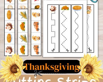 Scissor Skills Activities - Printable Fine Motor Activity - Cutting ...