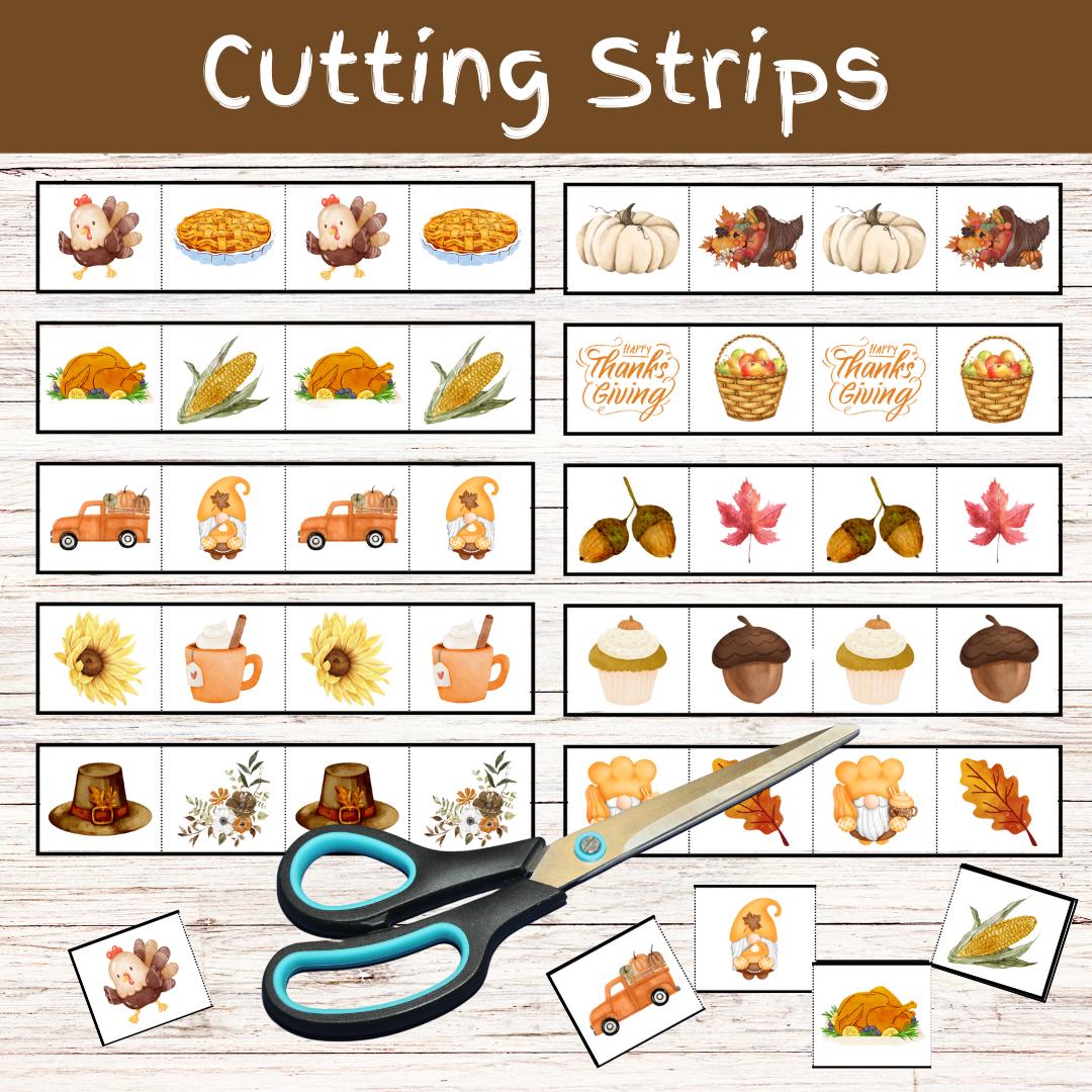 Scissor Skills Activities Printable Fine Motor Activity Preschool ...