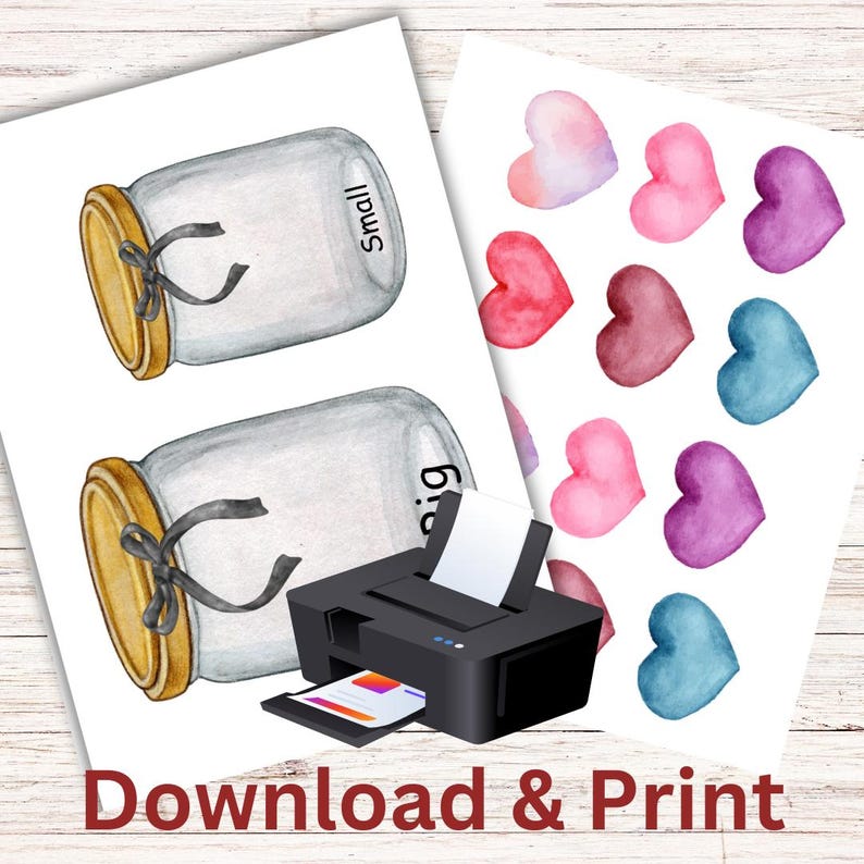 Valentine's Day Heart Sorting Activity | Toddler and Preschool ...