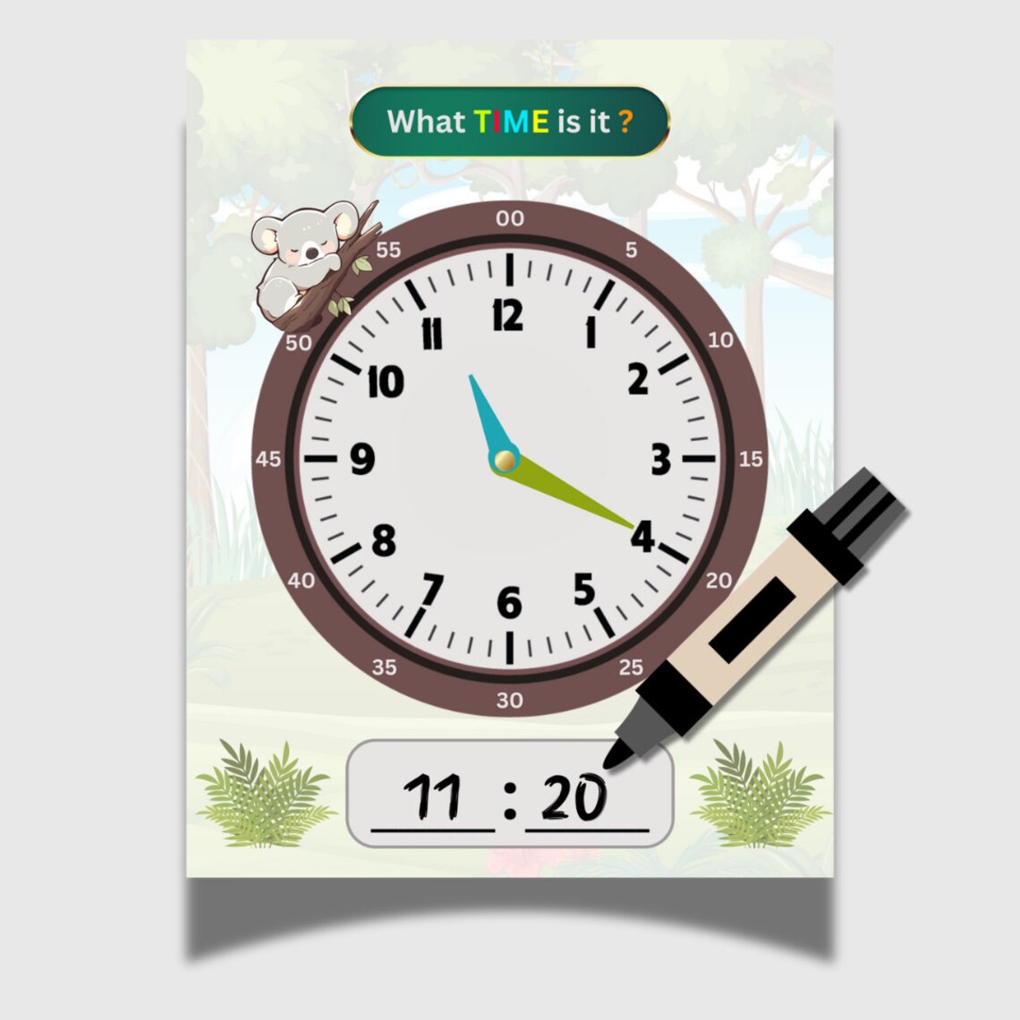 Learn to Tell Time Kids Clock Learning Activities Time Practice PDF ...