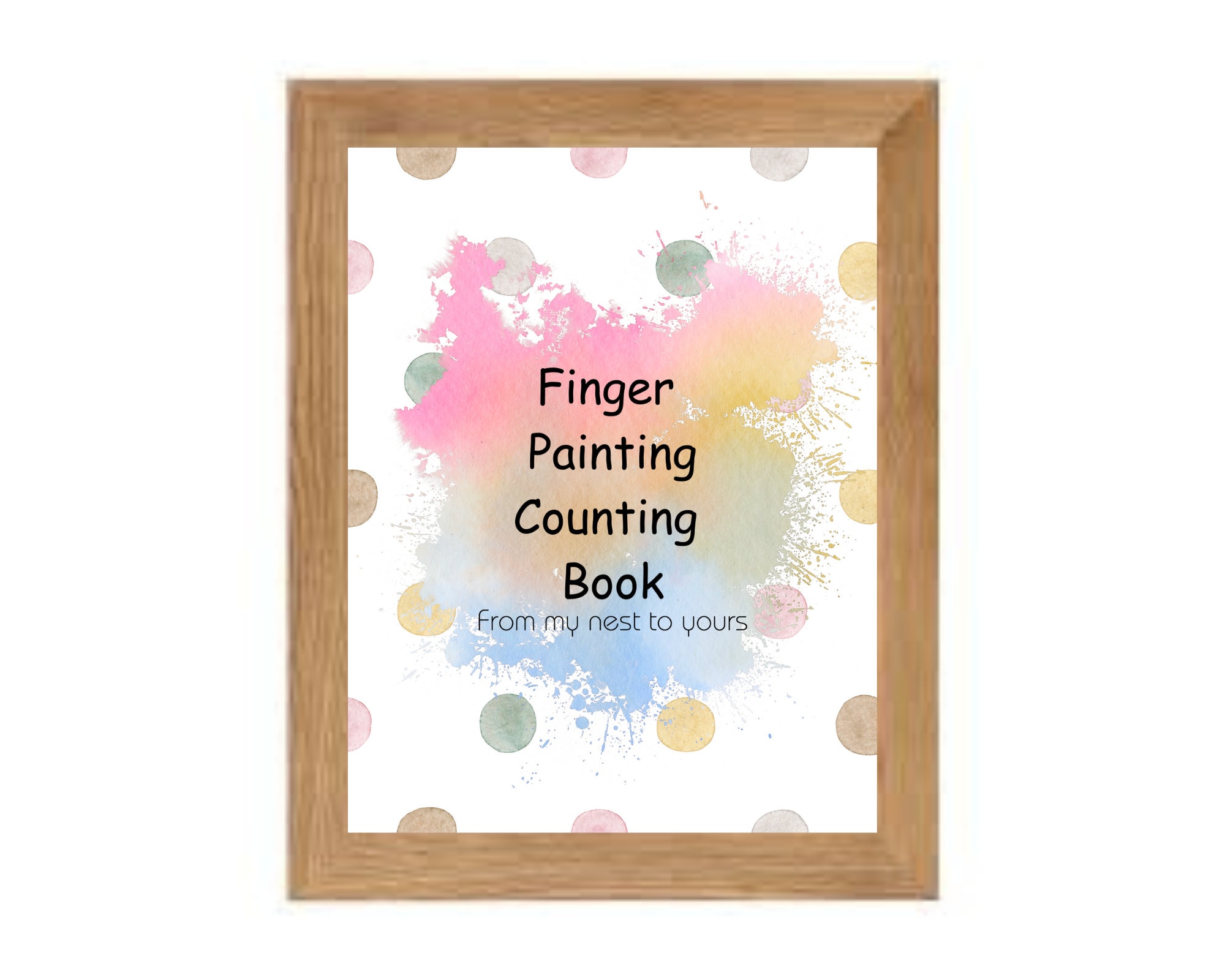 Finger Painting Counting Book | Preschool 1-10 Activity | Educational ...