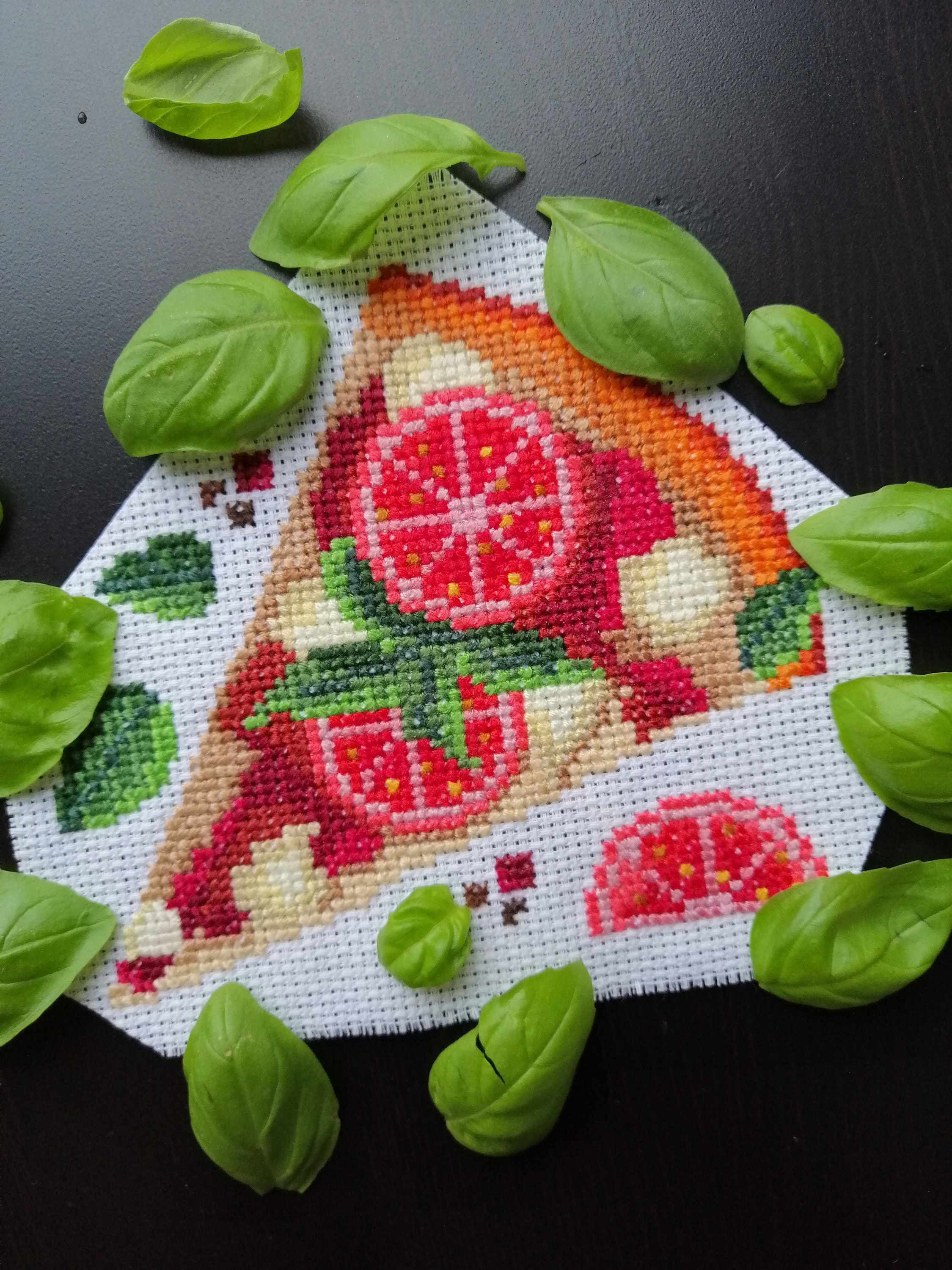 Pizza Junkie - Cross Stitch Pattern (PDF Digital Download) – Take Away ...