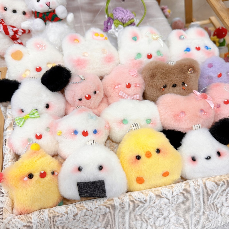 Custom Plushies Keychain - Etsy