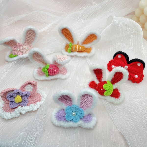 Bunny Hair Clip - Etsy