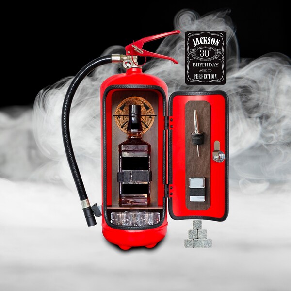 Fire Extinguisher Mini Bar - Etsy