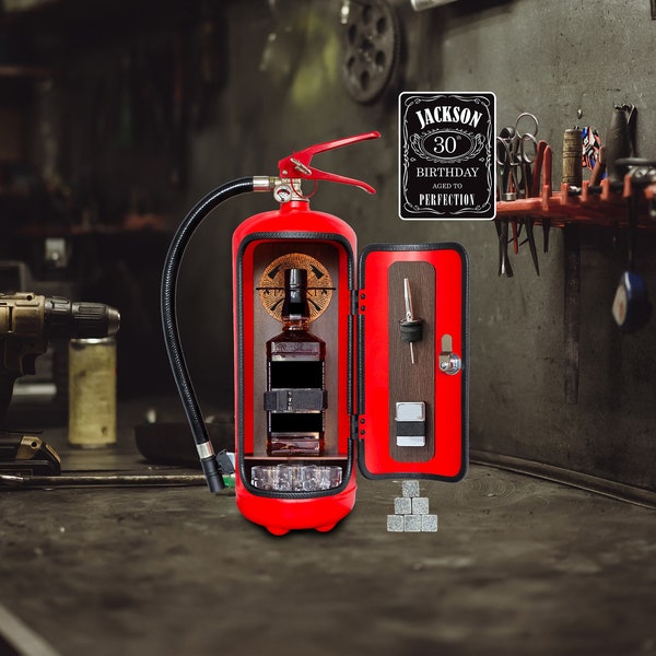 Fire Extinguisher Mini Bar - Etsy