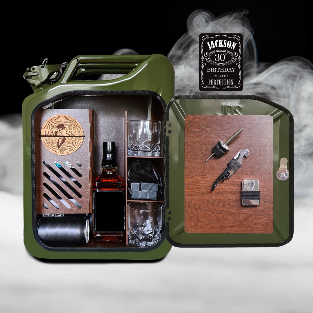 Personalized Jerry Can Mini Bar Original Present Gift for Man Him ...