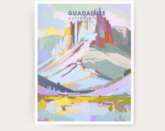 Guadalupe Mountains National Park Poster - Etsy