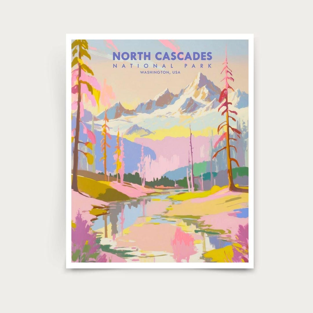 North Cascades National Park- Washington State - Etsy