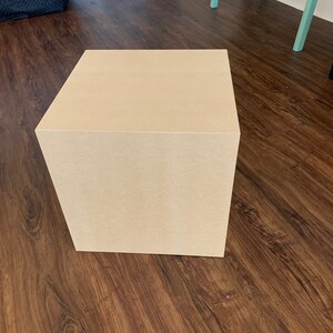 Large MDF Wood Cubes: the Perfect Canvas for DIY Projects and - Etsy