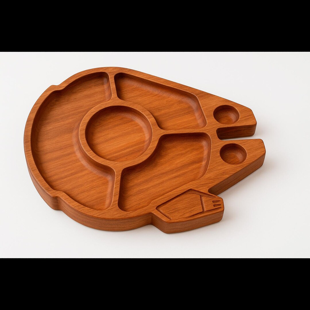 Millennium Falcon Snack Bowl – Digital File for Cutting on a CNC Router ...
