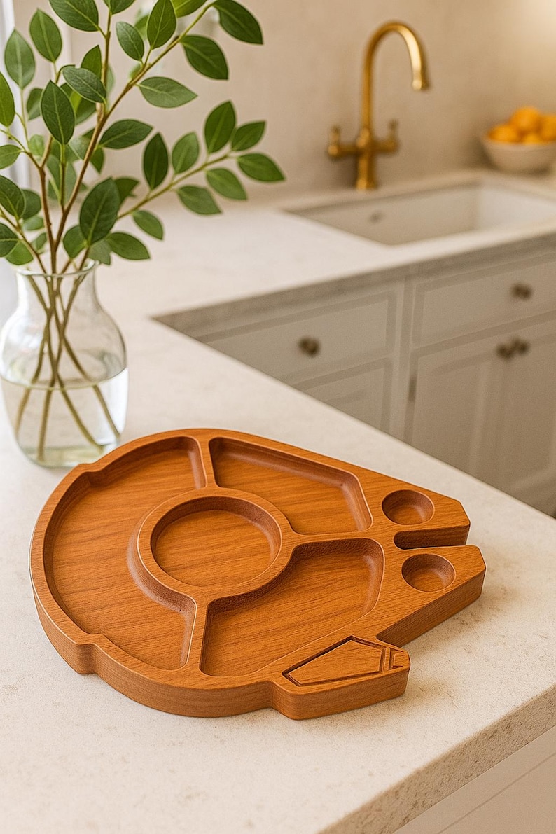 Millennium Falcon Snack Bowl – Digital File for Cutting on a CNC Router ...