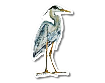 Great Blue Heron Sticker Ardea Herodias - Etsy