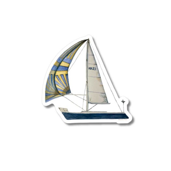 Sailboat Sticker - Etsy