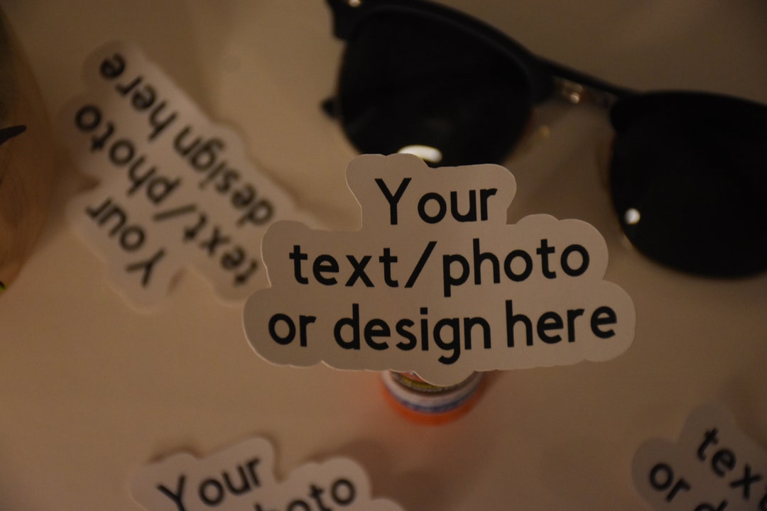 Custom Stickers : Add Your Own Design or Photo or Text - Etsy