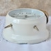 Vintage Alarm Clock Aradora, Retro Romanian Clock Mechanical, Wahite ...