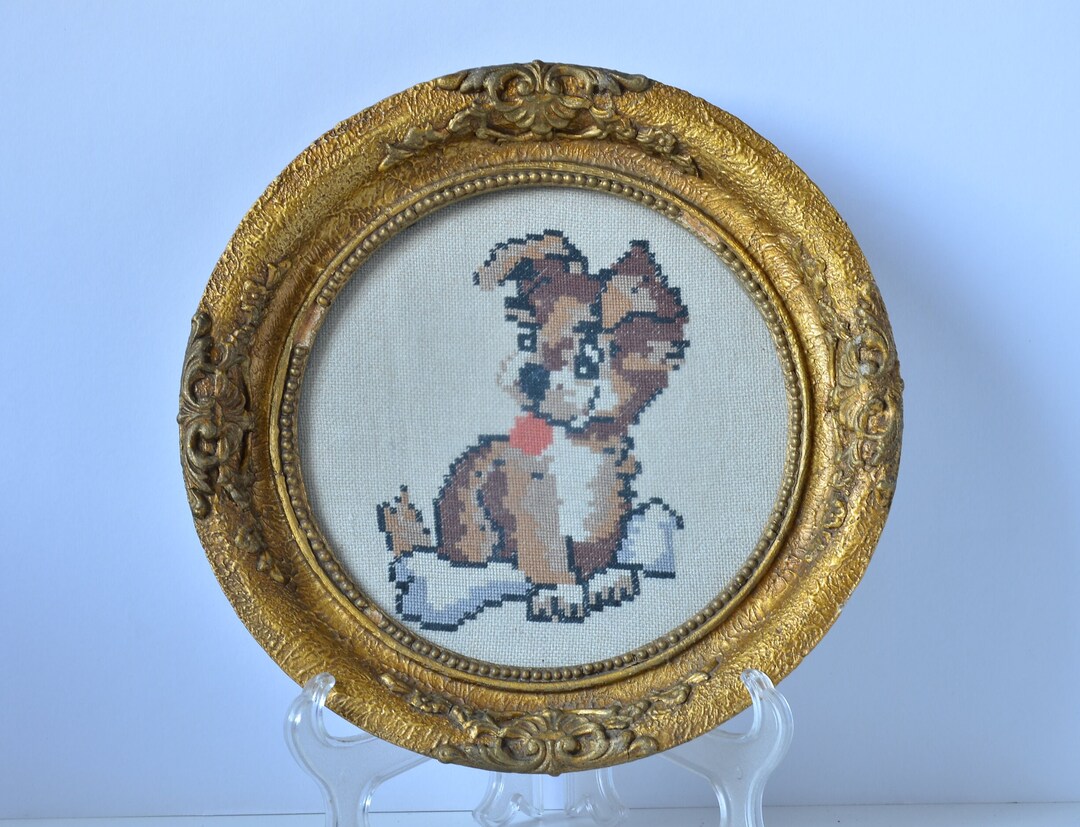 Antique Round Frame 10 Inch, Victorian Wall Art Decor for Entrance Hall ...