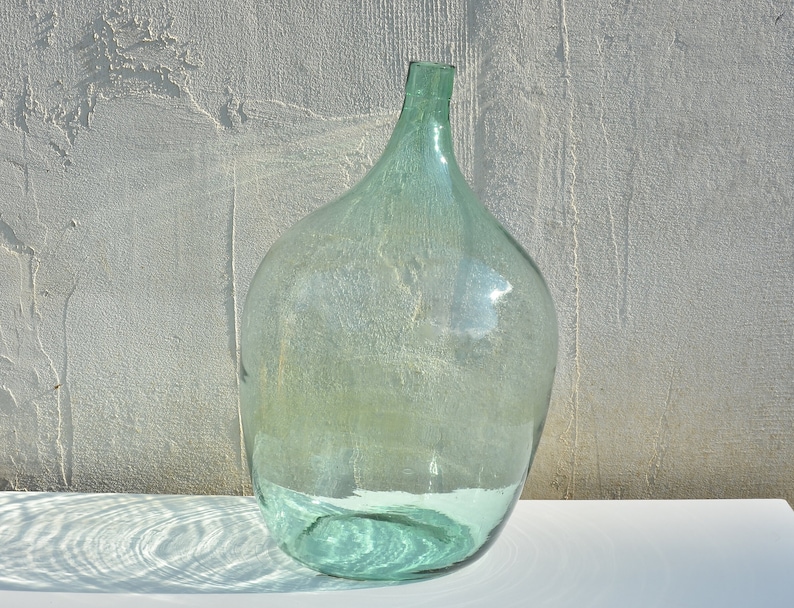Demijohn Bottle, Floor Vase Pampas Grass, Antique Large Demijohn 25 L ...