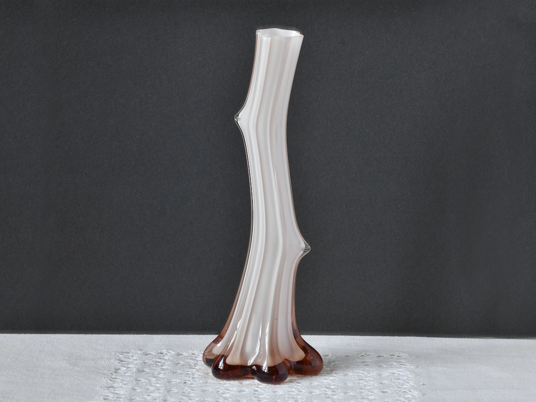Vintage Vase Looks Like a Tree Branch, Small Glass Vase for Dried ...